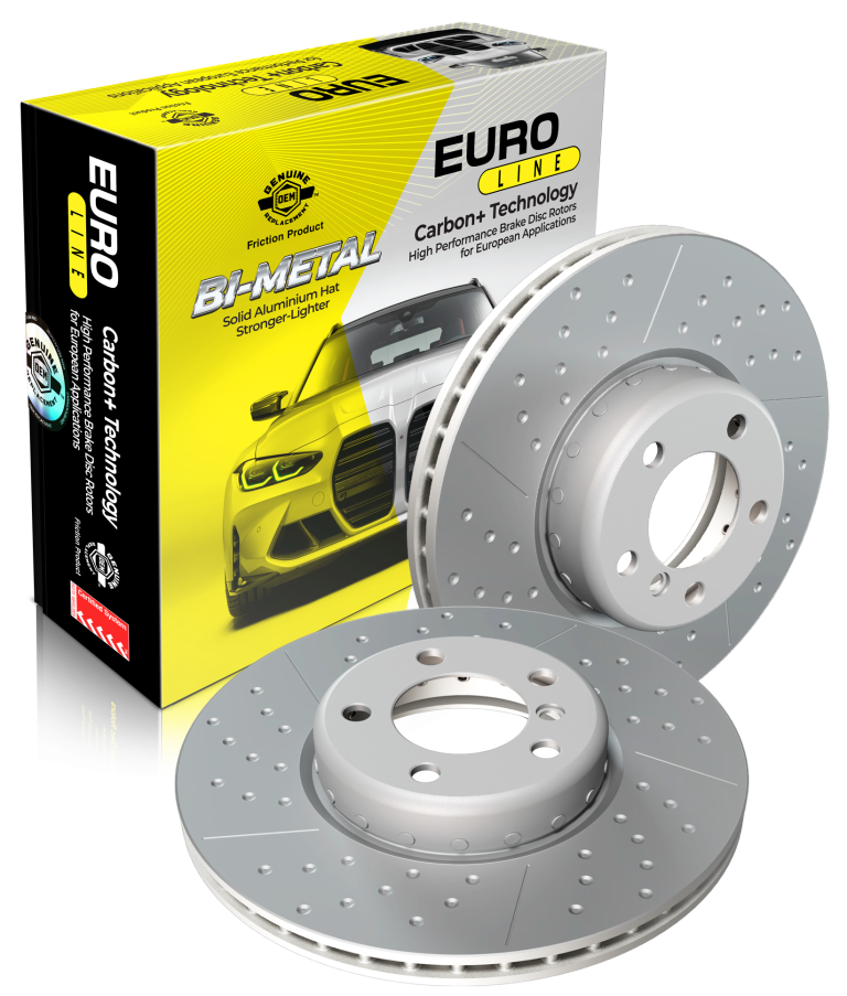 Euro-Line Bi-Metal Brake Rotors – Bremtec Brakes
